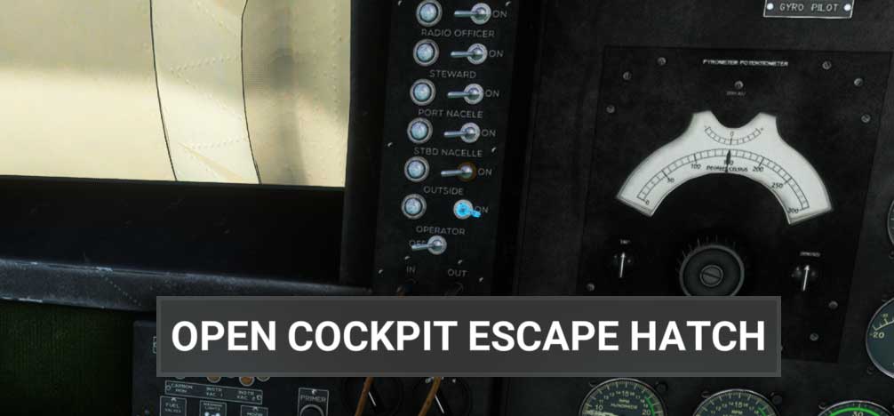 DF Switch...Escape Hatch Switch...FAQ - PILOT’S Boeing B314 – The ...